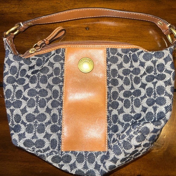 Coach | Bags | Coach Small Denim Purse | Poshmark